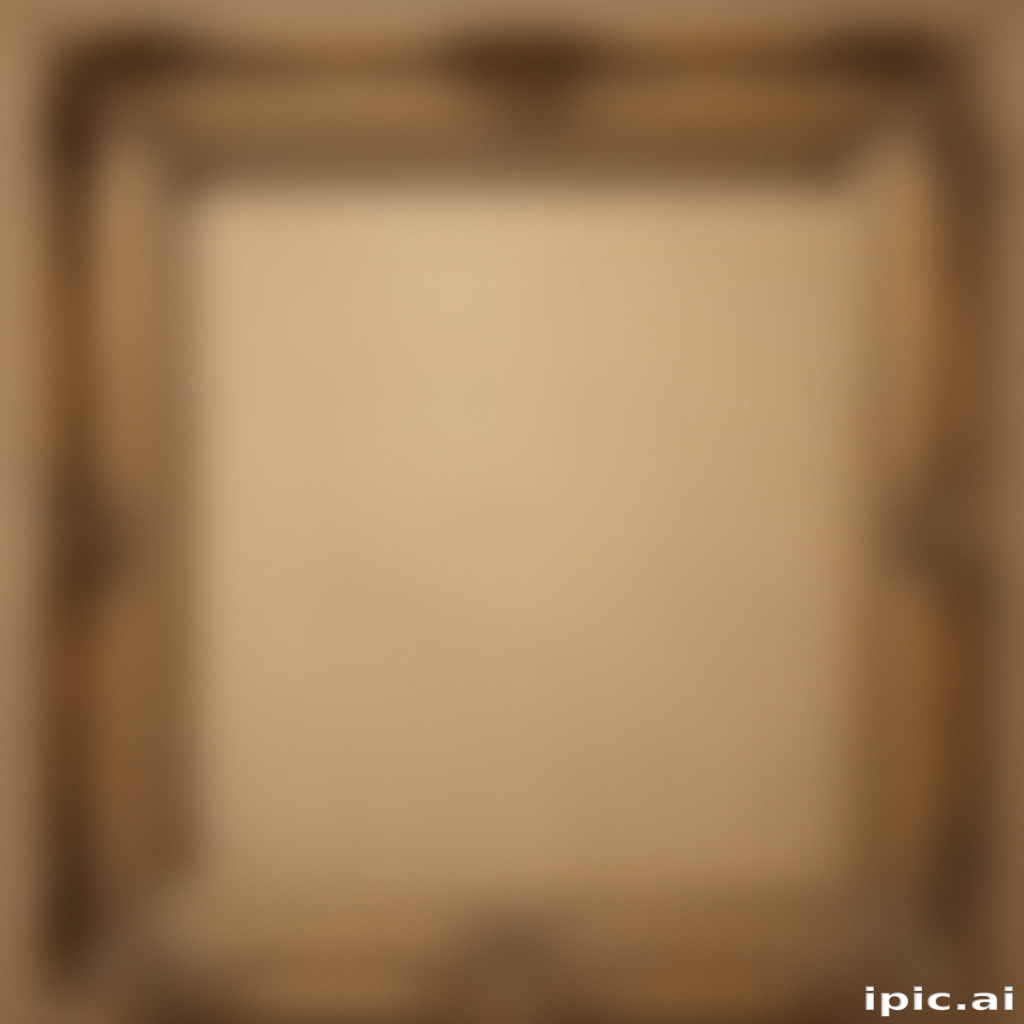 A Simple, Elegant Frame Waiting for a Beautiful Piece of Art.