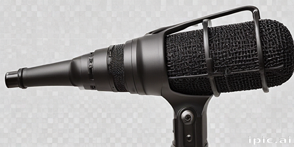 High-Quality Microphone Designed for Professional Sound Recording and ...