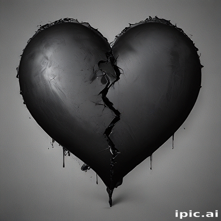 A Broken Heart: The Struggles of Love and Emotional Pain Illustrated