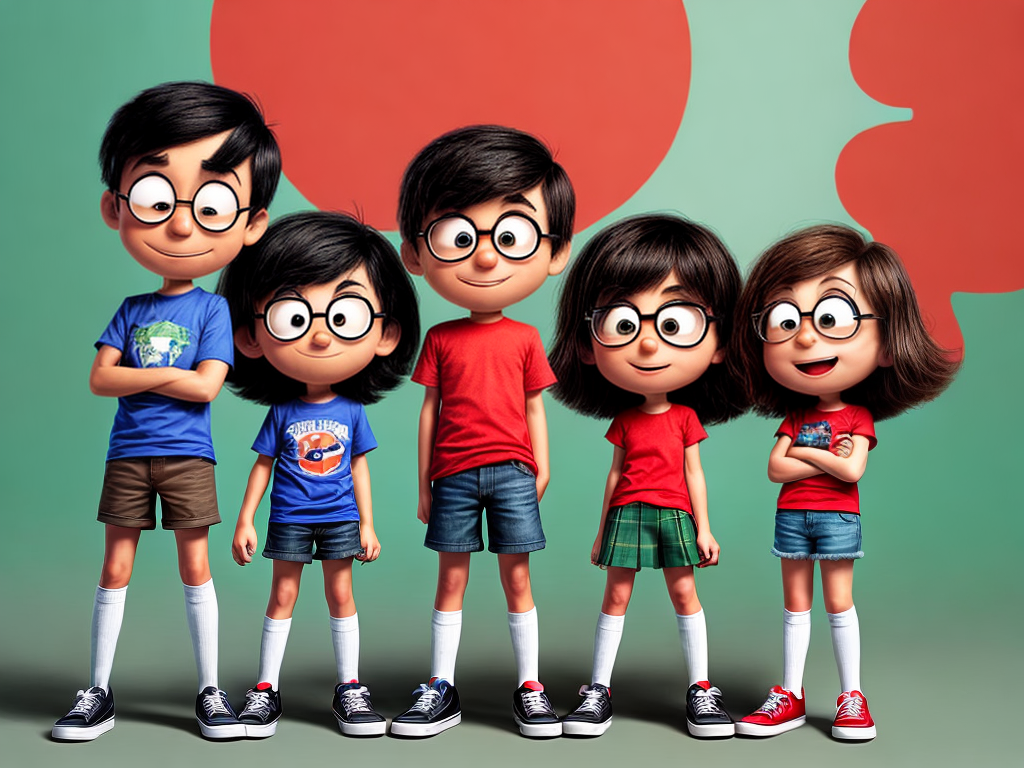 make the characters in the loud house if they were real people