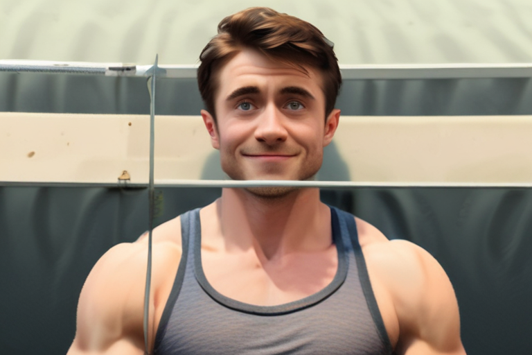 Daniel Radcliffe muscle