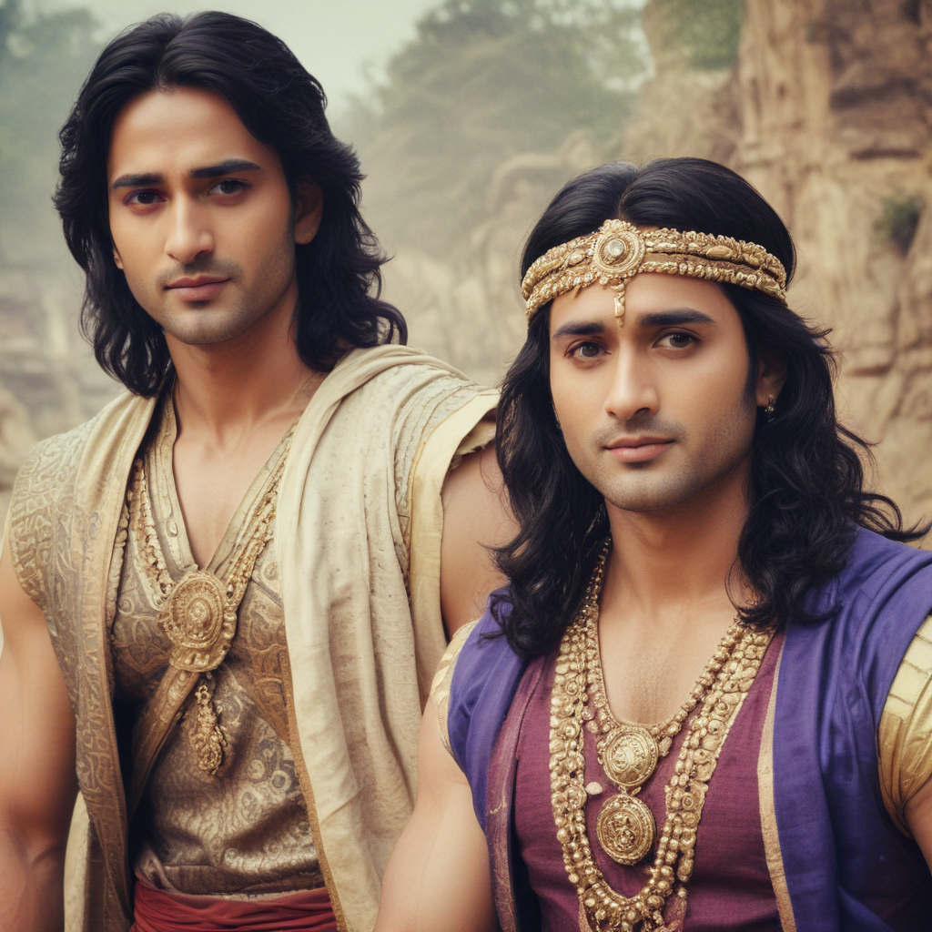 saurabh raj jain as Lord Shri Krishna from star plus Mahabharat and ...