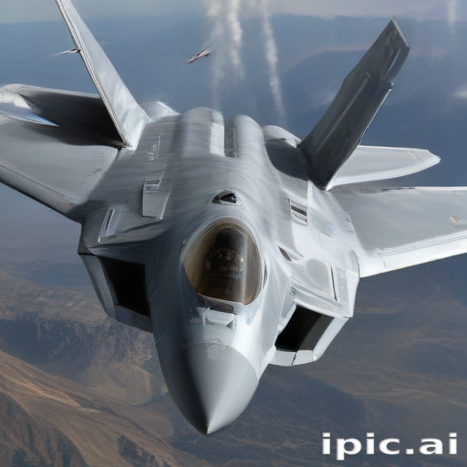 Advanced Military Fighter Jet Maneuvering Through the Skies with Precision