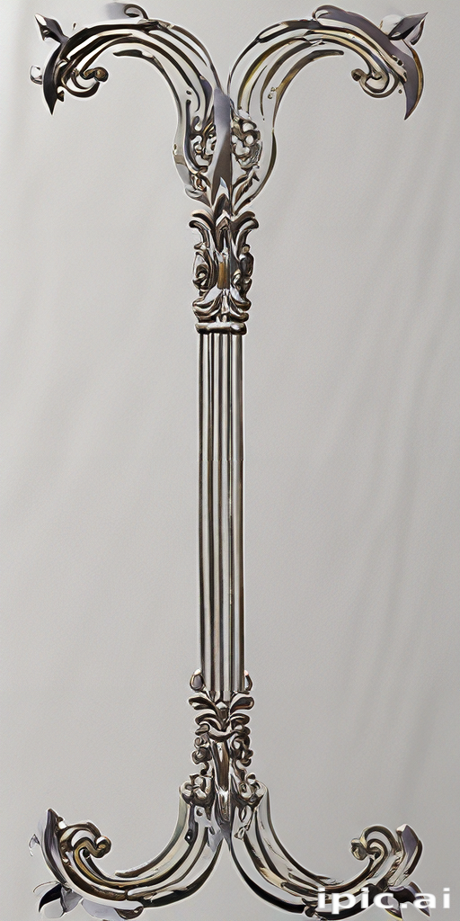 Intricately Designed Decorative Letter Y with Ornate Flourishes and Details