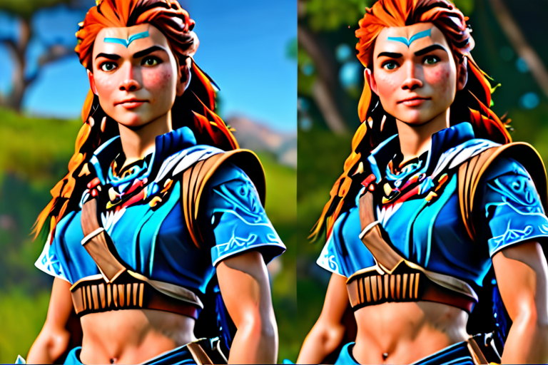 Aloy, missionary pose