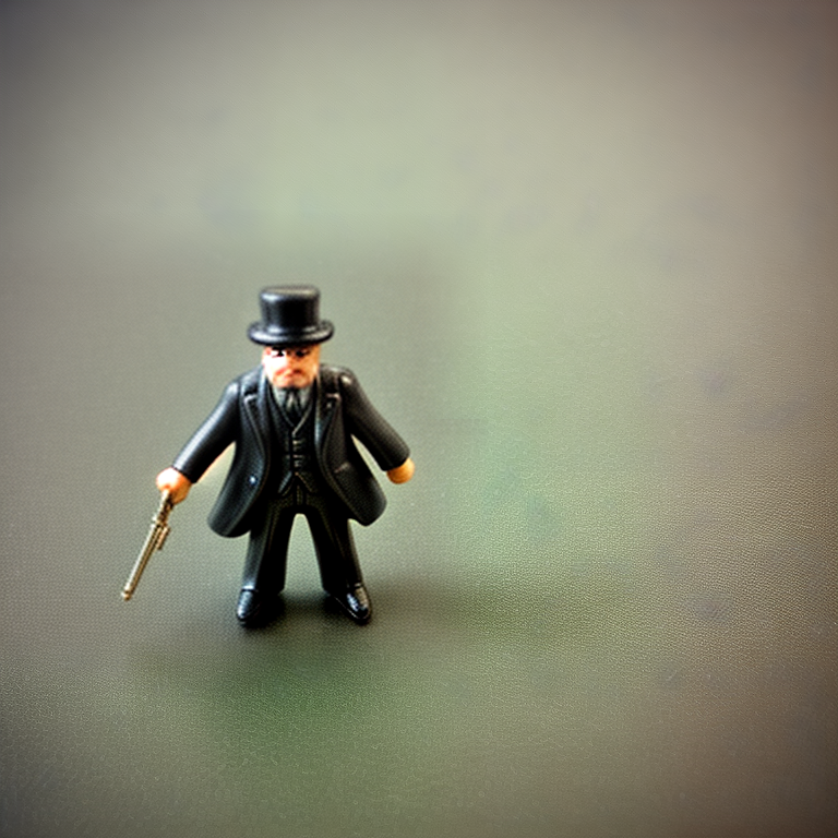 Human monopoly banker man token