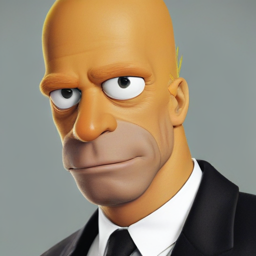 draw homer simpson as flash