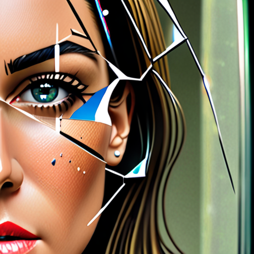 a shattered mirror