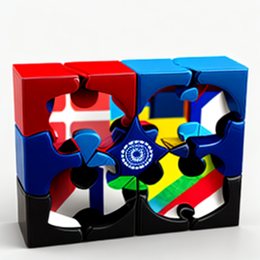 create a puzzle with its pieces representing the diverse elements of ...