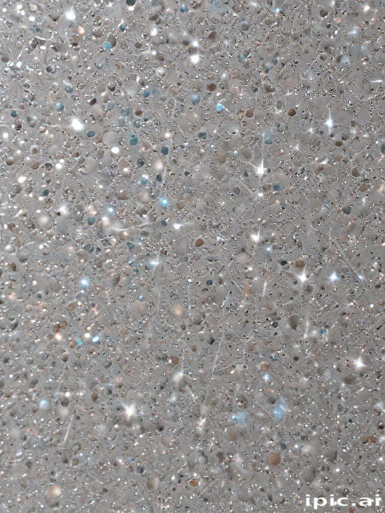 Sparkling Water Droplets on a Surface Reflecting Light in Glimmering ...