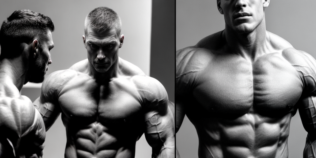 Big, strong, masculine, muscular man, strong masculine defined jawline ...