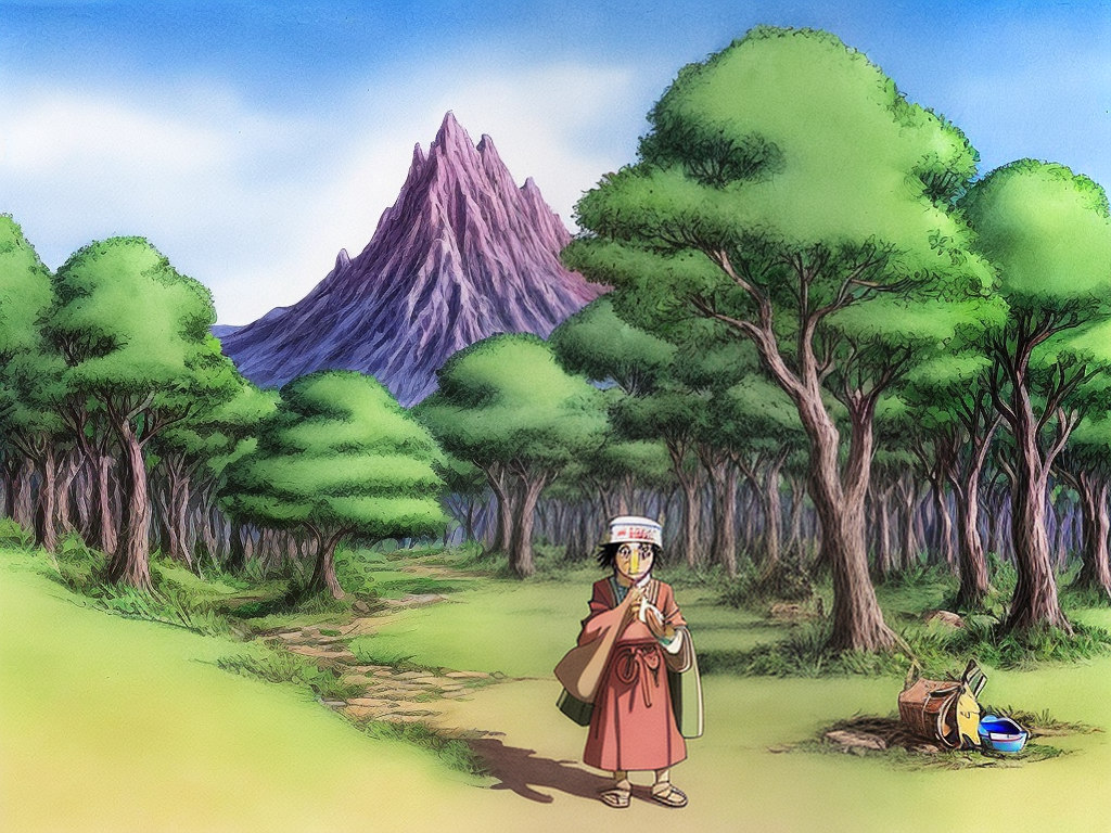 medicine seller kusuriuri from Mononoke TV series made by Toei Animation