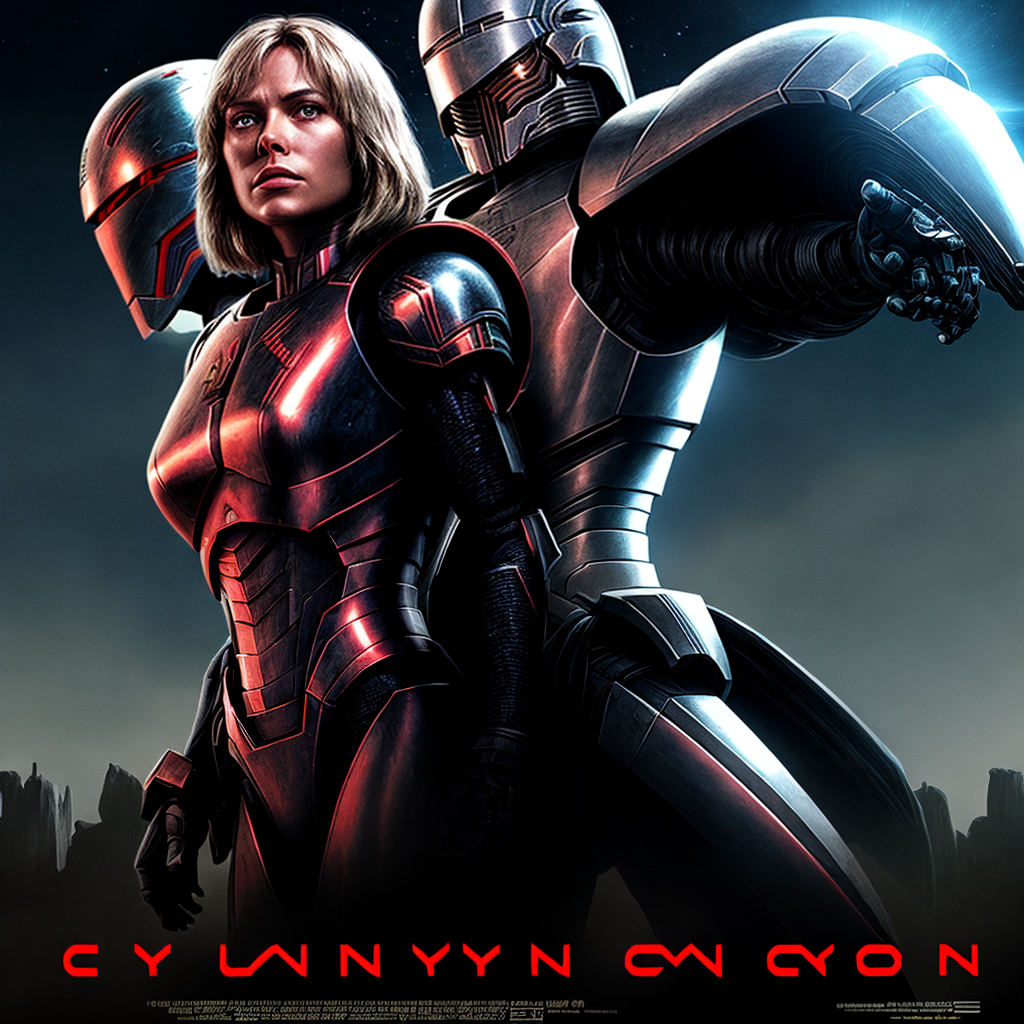 cylon movie poster art