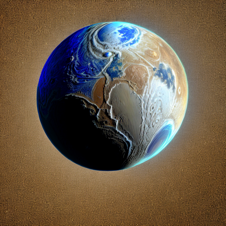 the planet pluto blown up and destroyed