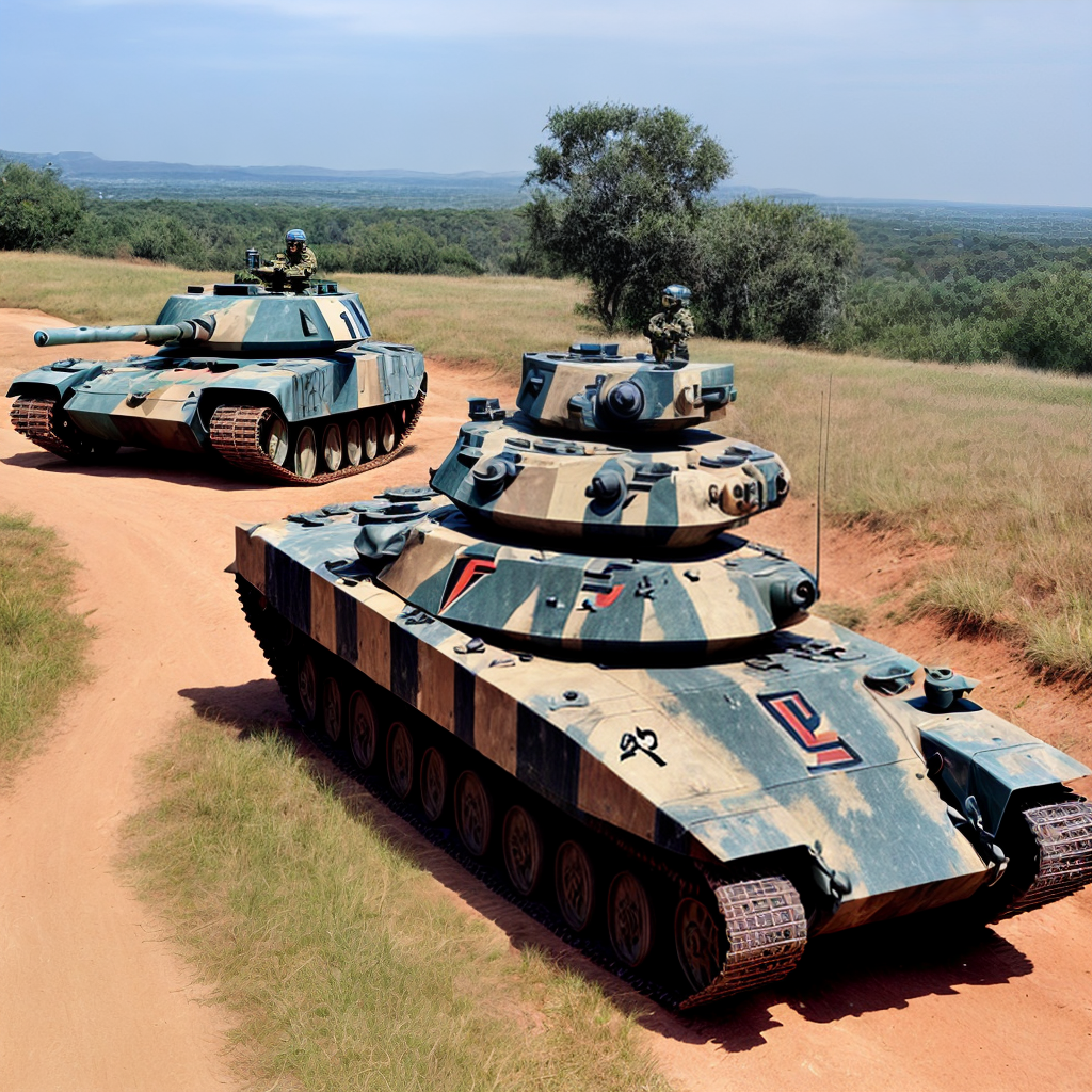 cute cartoon looking tanks with eyes