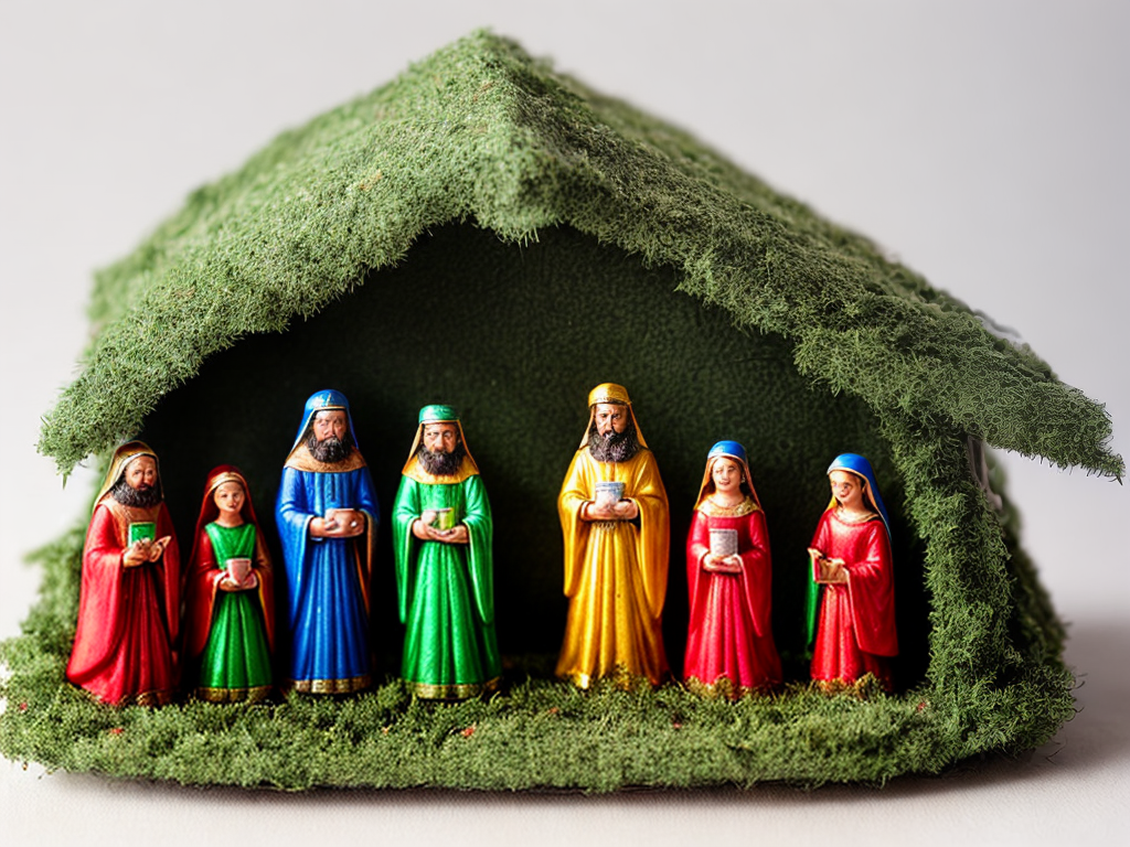 Christmas nativity scene
