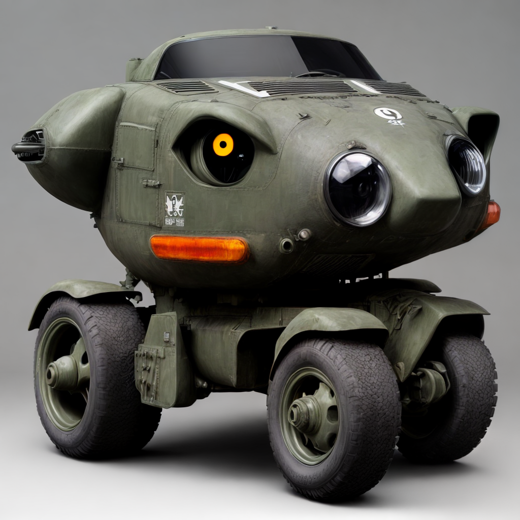 cute cartoon looking 2d tanks with eyes
