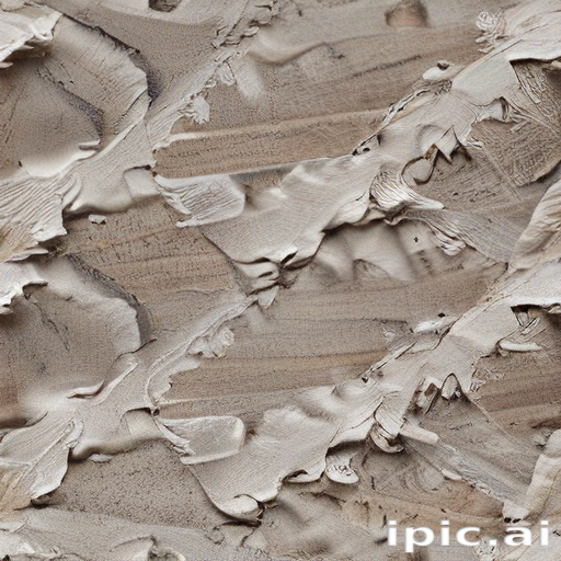 Intricate Texture of Layered Paint Creating a Unique Visual Surface