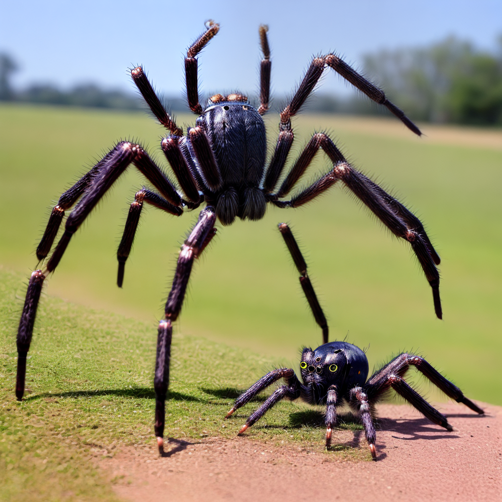 robo spider walking