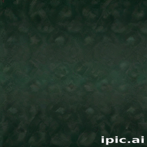 Abstract Textured Background in Deep Green Tones and Subtle Patterns
