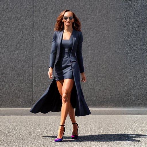 Sasha Banks in high heels