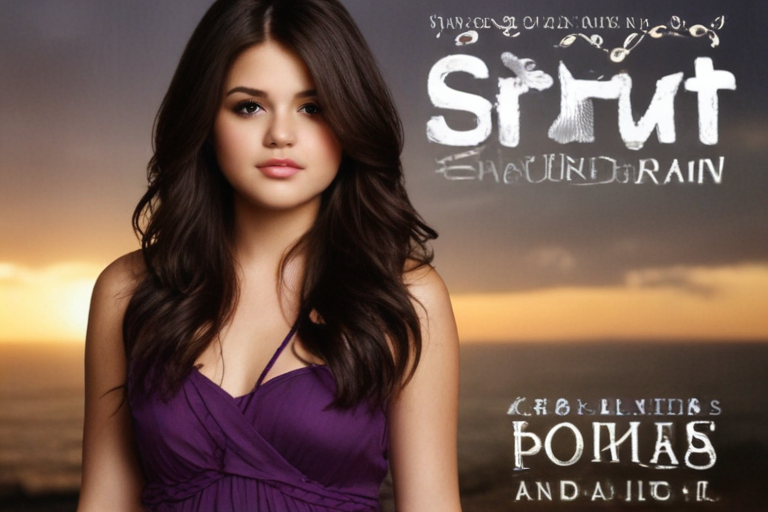 Strut Under the Rain: A Captivating Portrait of Beauty and Elegance