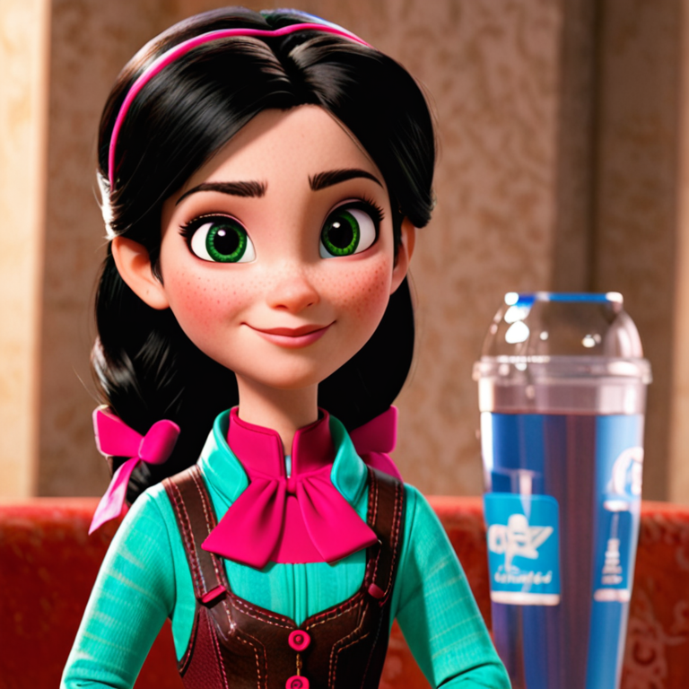 Vanellope von Schweetz real person