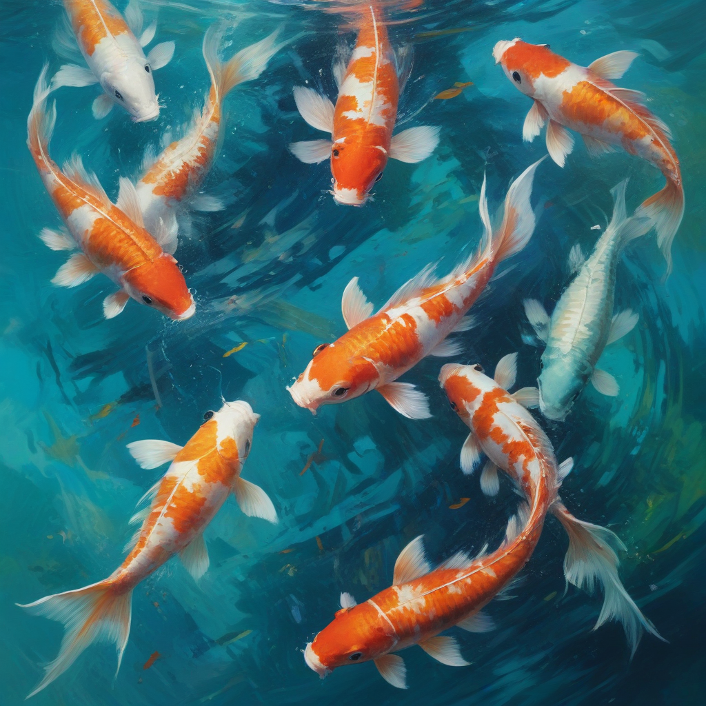 Create a very loose and broad brush impressionist-style oil painting of ...