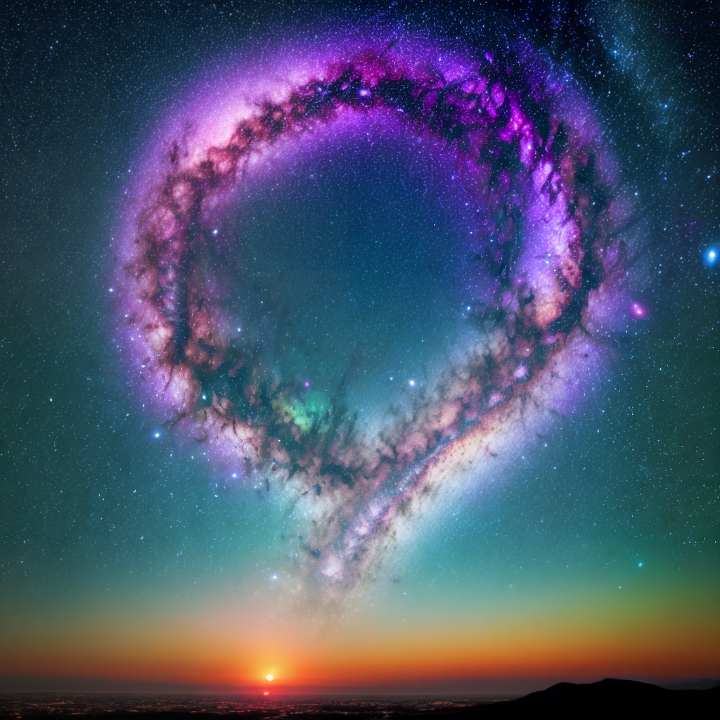 orbit planet bubbles space dreamy sunset liminal