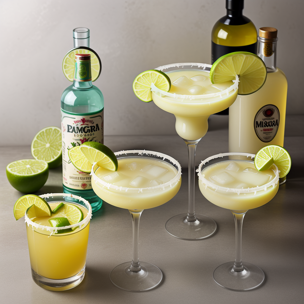 Refreshing Summer Cocktails: A Vibrant Display of Margaritas and ...