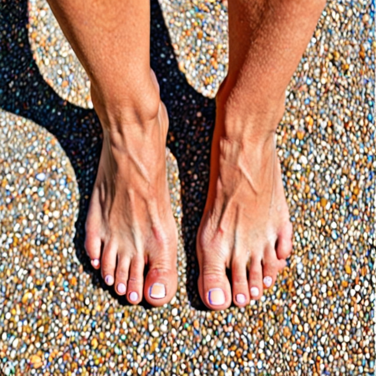 feet no shoes