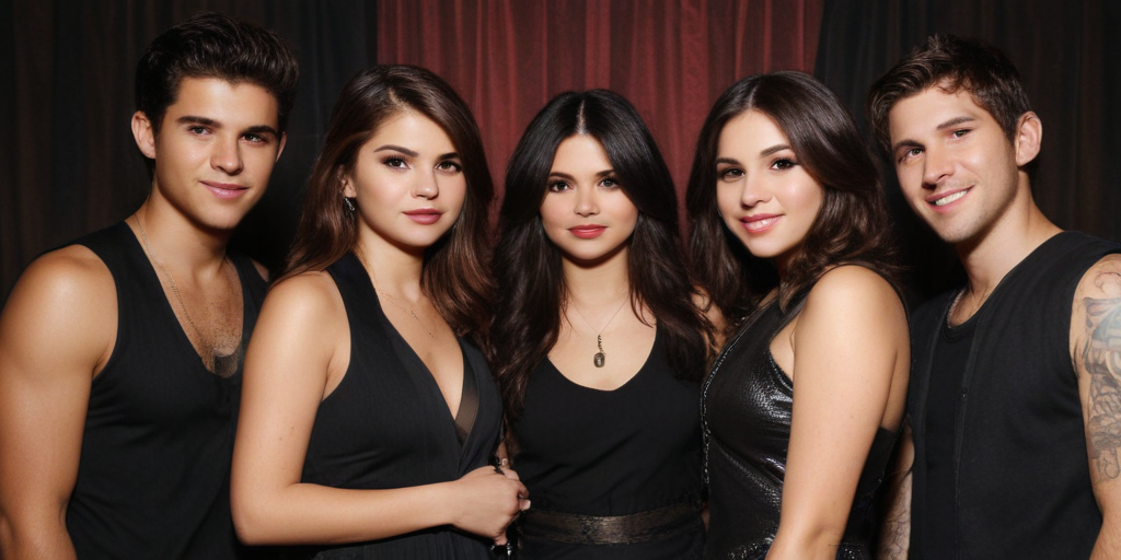 Six Friends Smiling Together, Celebrating Friendship and Joyful Moments