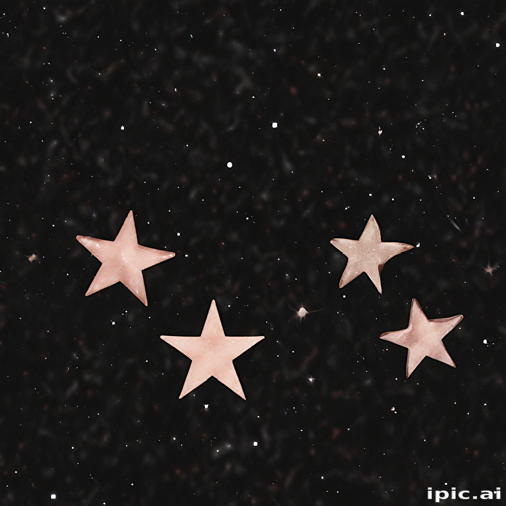 Abstract Background Featuring Subtle Stars and Colorful Wavy Lines Design