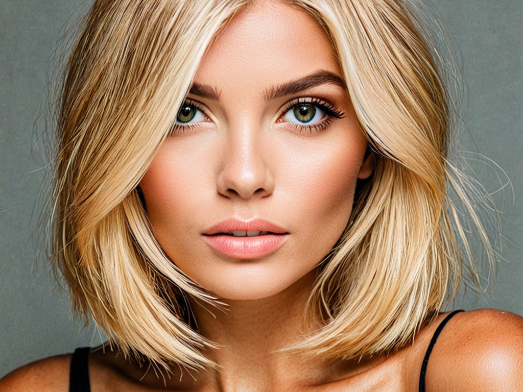 woman with blond hair influencer