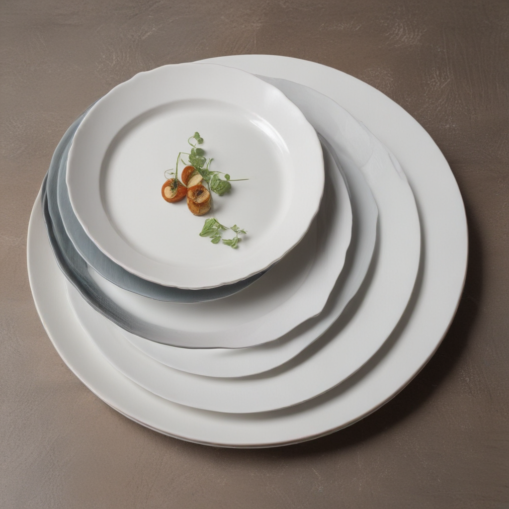 Three plates