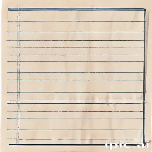 Blank Lined Paper with Slight Color Variations and Textured Background