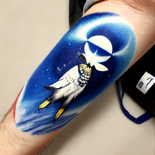 Cutsign on the arm "Vina"