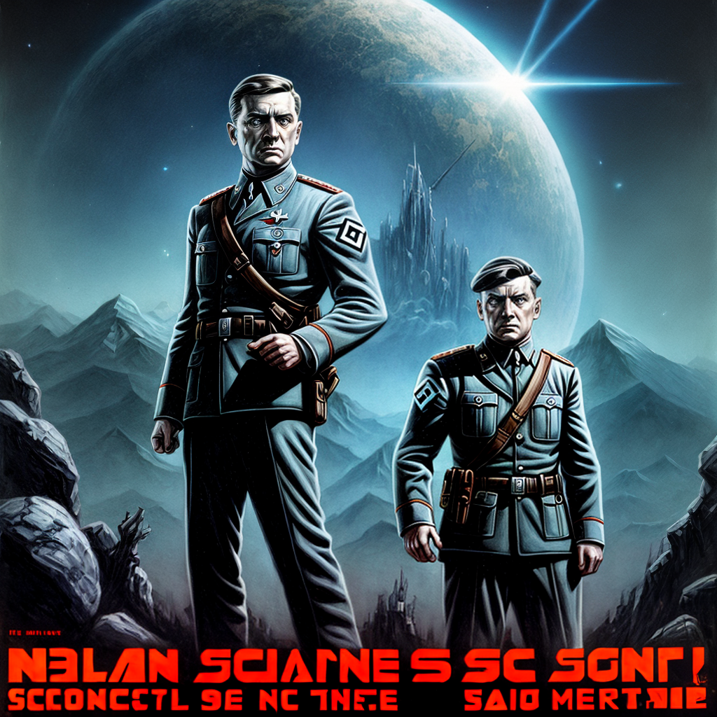 nazi sci fi movie poster art