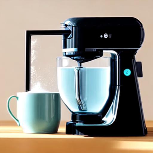 a automatic powder and water mixer with a sensor that dispense it in ...