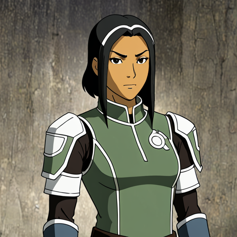 Kuvira (from the legend of Korra) being cool