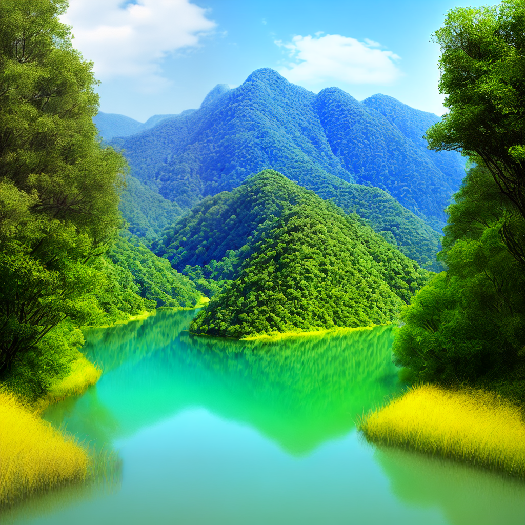 Most great beautiful royal 3D Future World (copyright free)