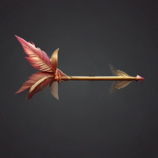 Exquisite Feathered Arrow Design Combining Nature's Elegance with ...