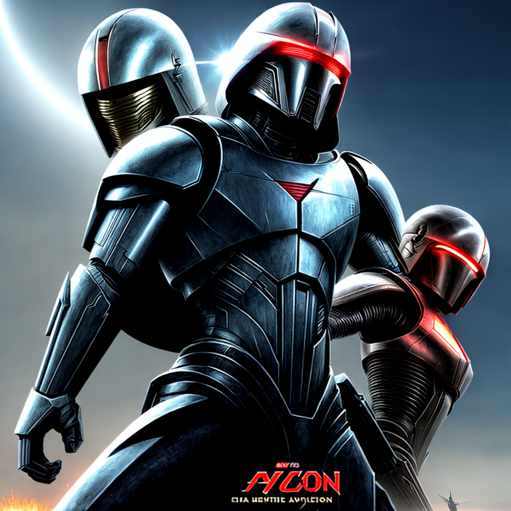 cylon movie poster art