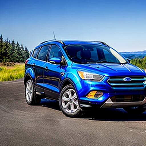Ford Escape in a popular destination in the Pacific Northwest