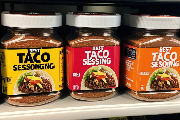 Colorful Spice Containers for Making the Best Tacos at Home