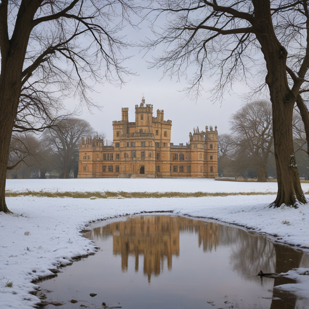 wollaton hall winter