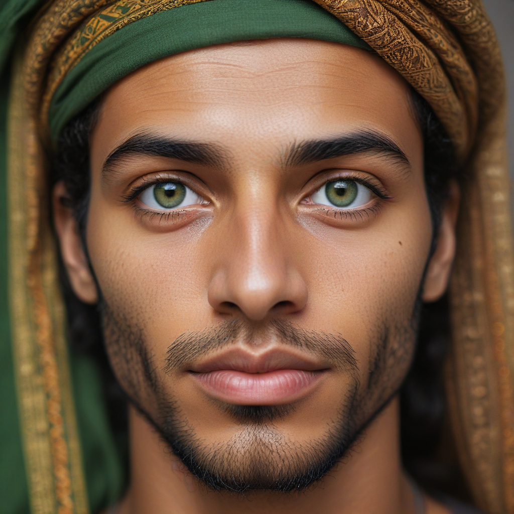 green eyed mixed nordic arab armenian italian indian ethiopian man