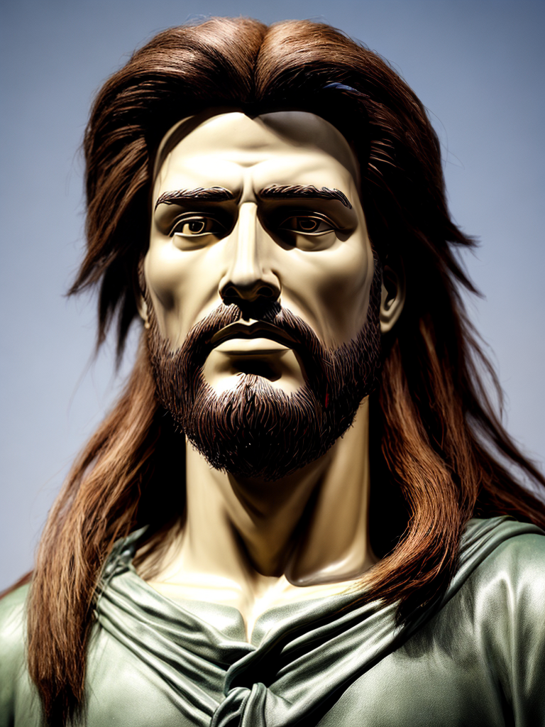 Hyper-Realistic Christ Artwork