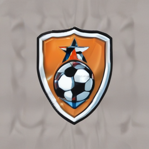 Logo de football pour le club sportif "ITIHAD BADRIAN"