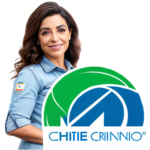 logo para empresa com o nome Christine Rigo com fundo rosa com algodão ...